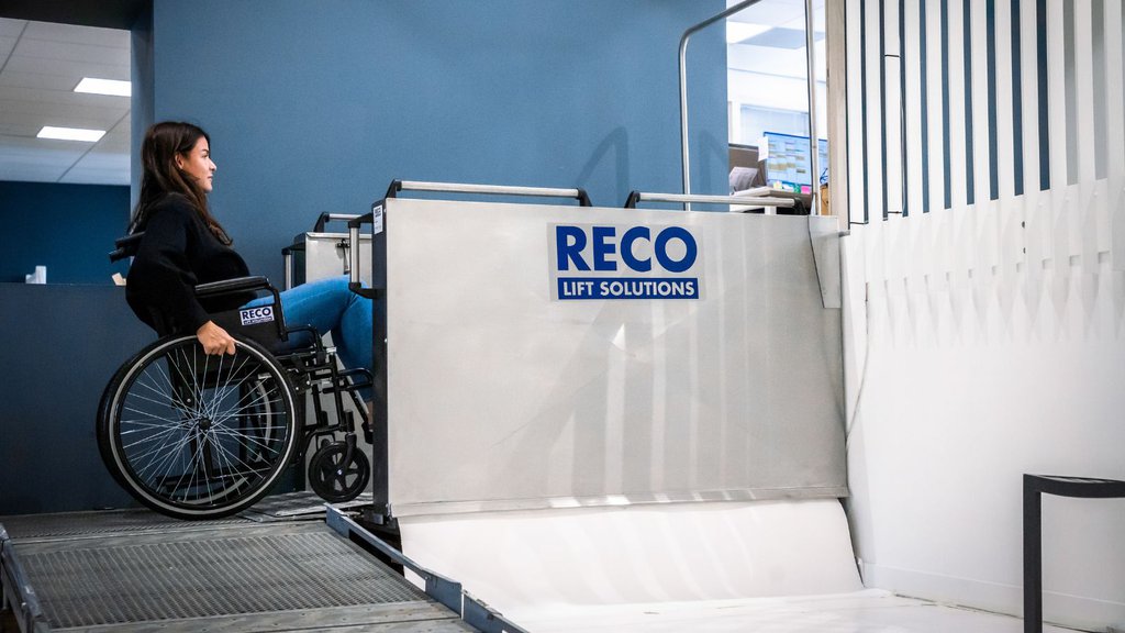 Disabled Platform Lift for external wheelchair access