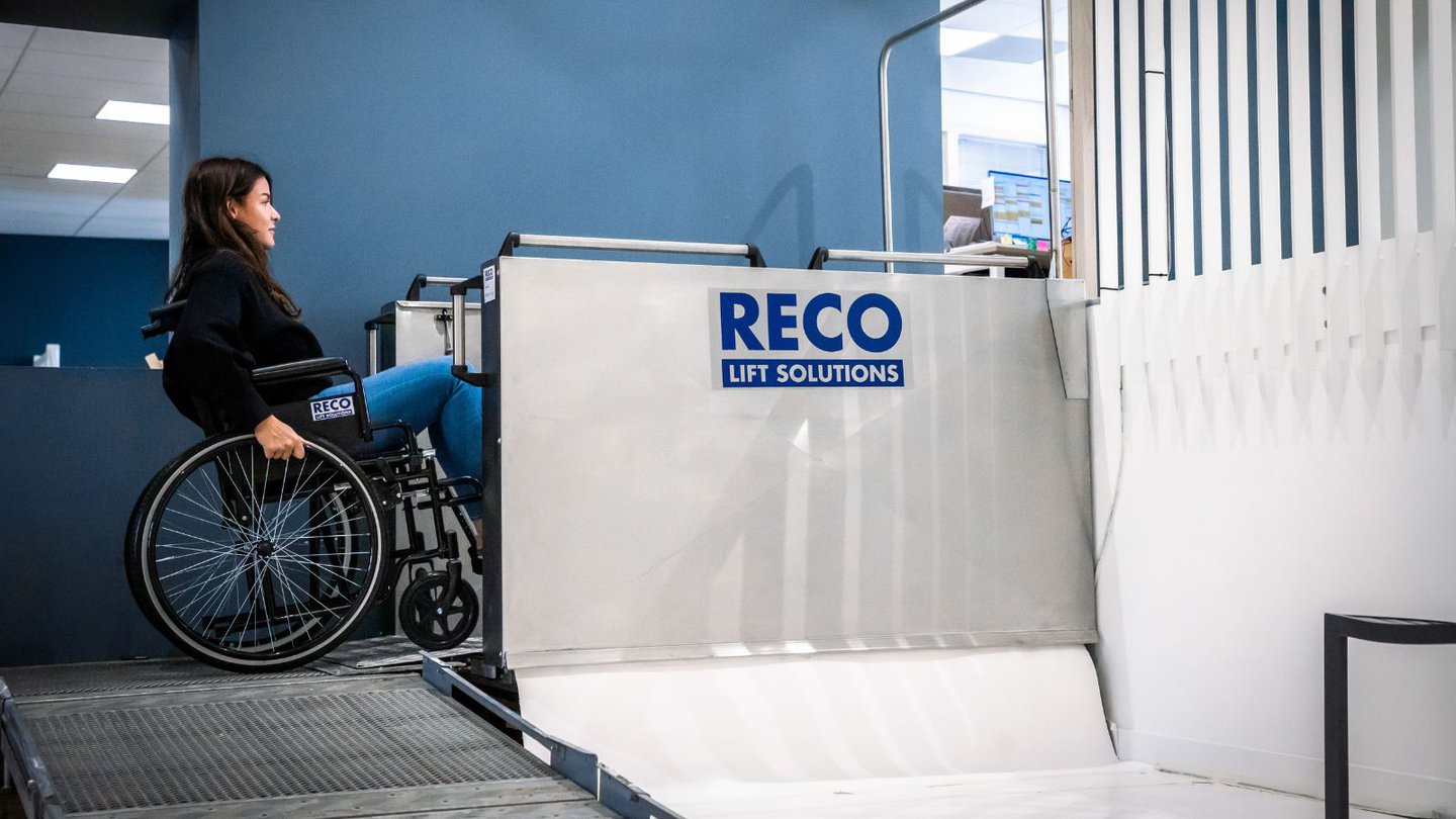 Disabled Platform Lift for external wheelchair access